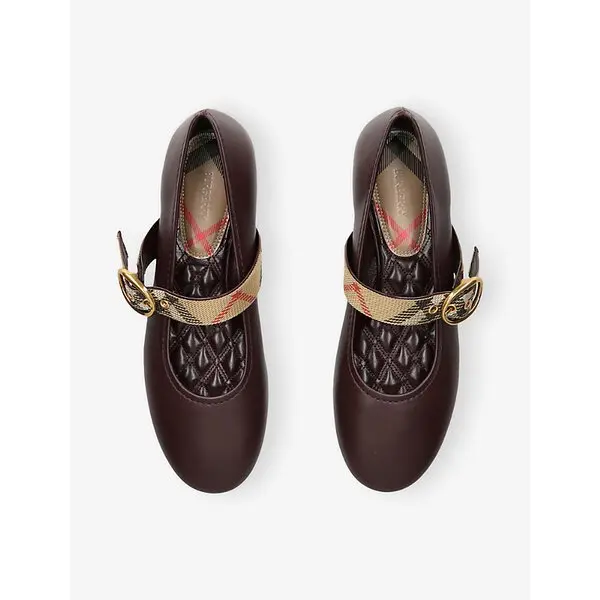 Burberry Robin Leather Flats