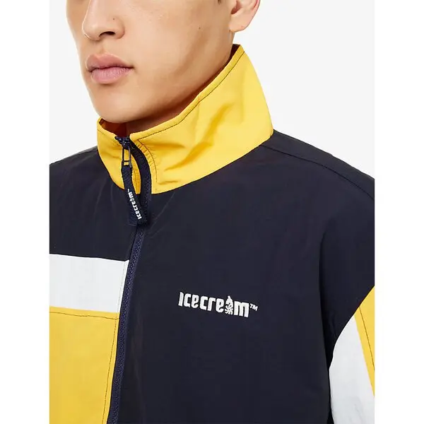 ICECREAM Soft Serve Stand-collar Shell Track Jacket