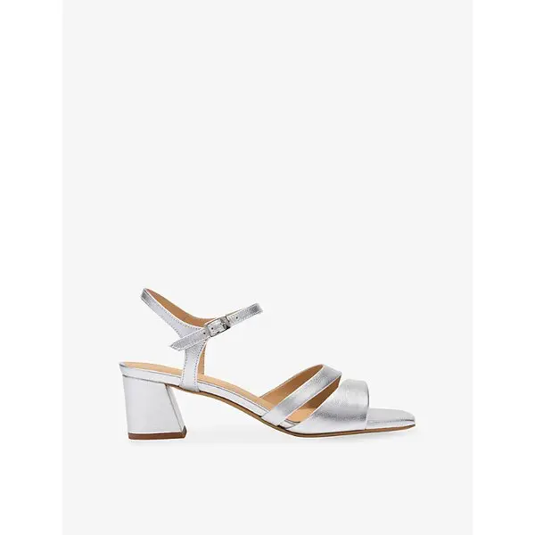 Whistles Cut-out Heeled Leather Sandals