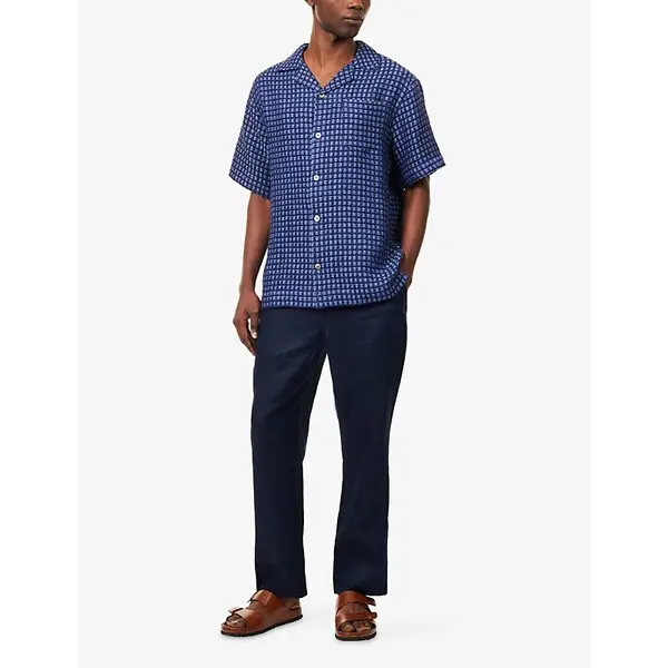 CHE Riita Short-sleeve Linen Shirt