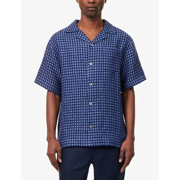 CHE Riita Short-sleeve Linen Shirt
