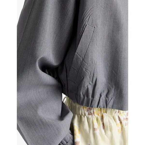 Prada Light Mohair Wool Blouson Jacket