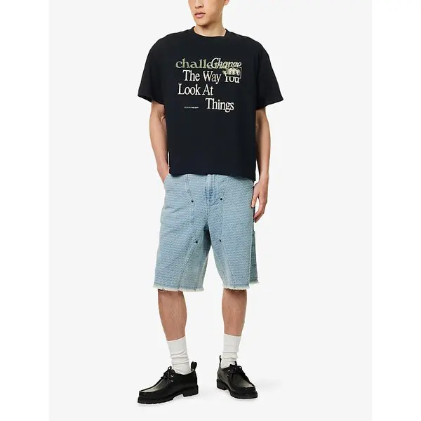 HONOR THE GIFT Challenge Logo-print Cotton T-shirt