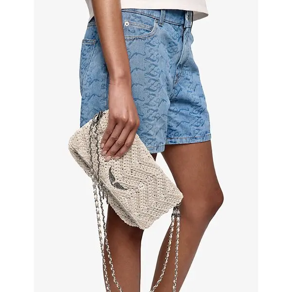 Zadig&Voltaire Rock Macramé Cotton Cross-body Bag - Flash