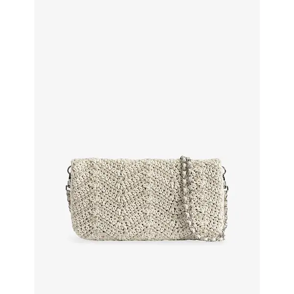 Zadig&Voltaire Rock Macramé Cotton Cross-body Bag - Flash
