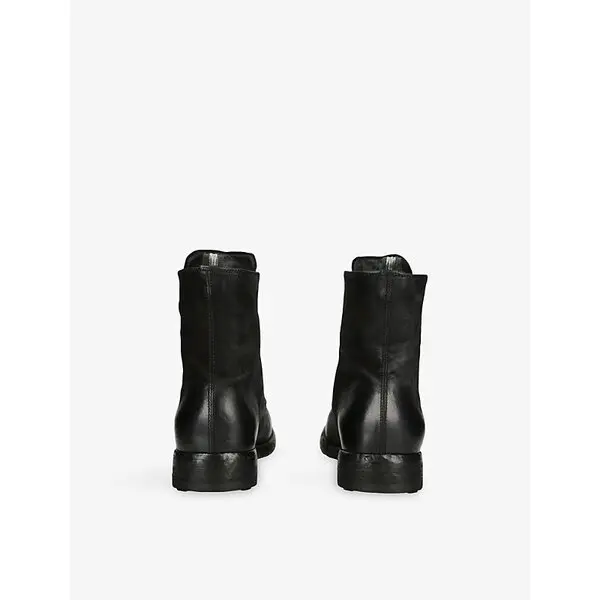 Officine Creative Bulla Leather Chelsea Boots With Zip Fastening