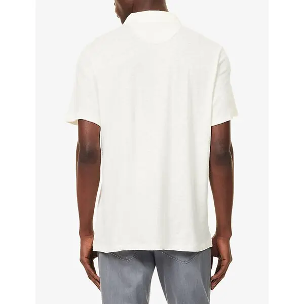 Paige Sultan Button-up Linen And Cotton-blend Shirt
