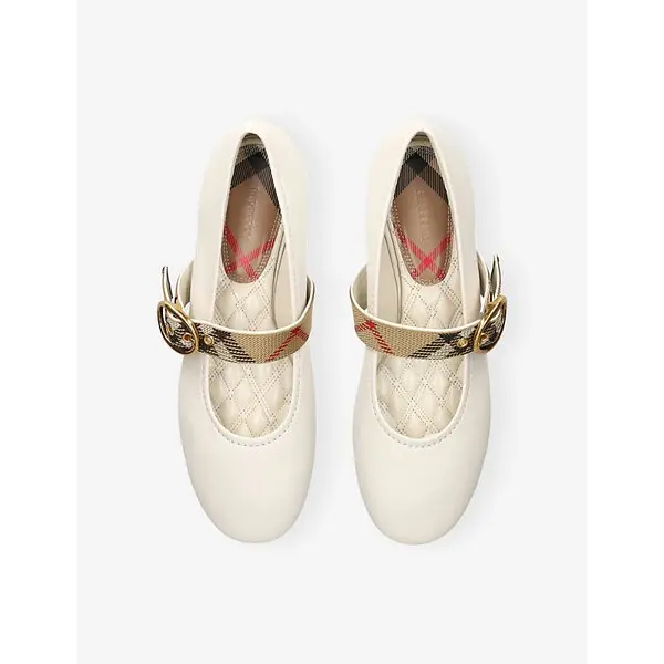 Burberry Robin Leather Flats