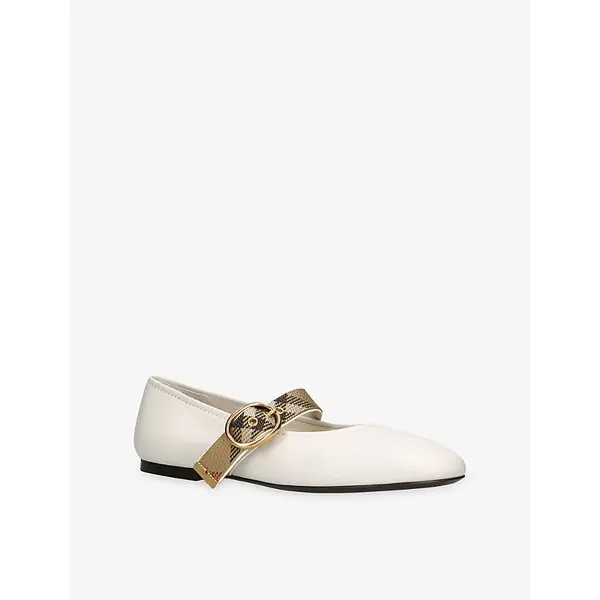 Burberry Robin Leather Flats