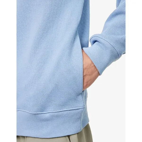 Lacoste Embroidered-logo Half-zip Cotton-knit Sweatshirt Xxl