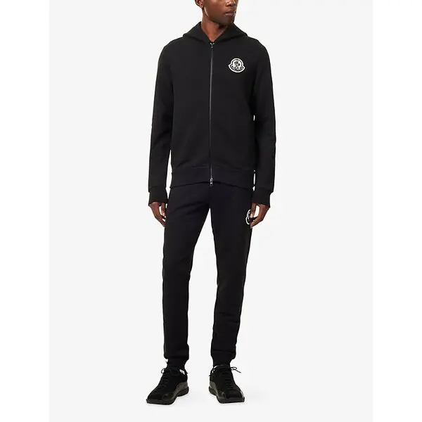 Moncler Artist Brand-badge Cotton Jogging Bottoms