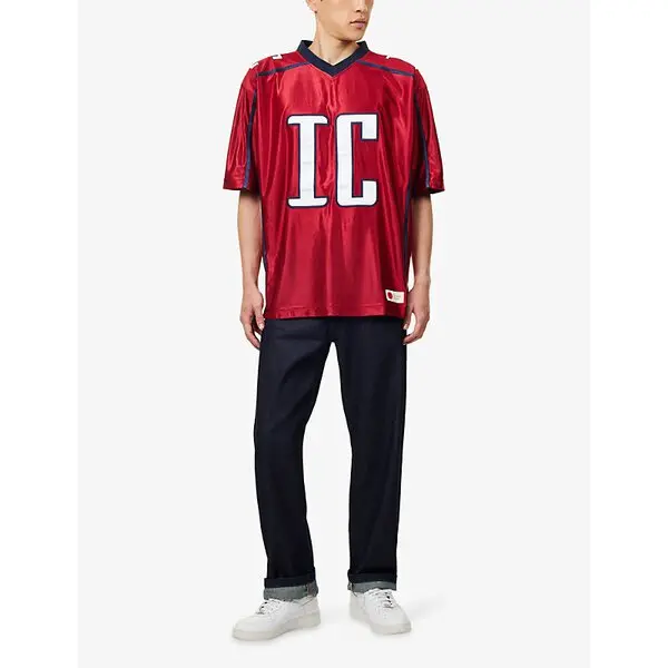 ICECREAM Embroidered Oversize Jersey Football Shirt