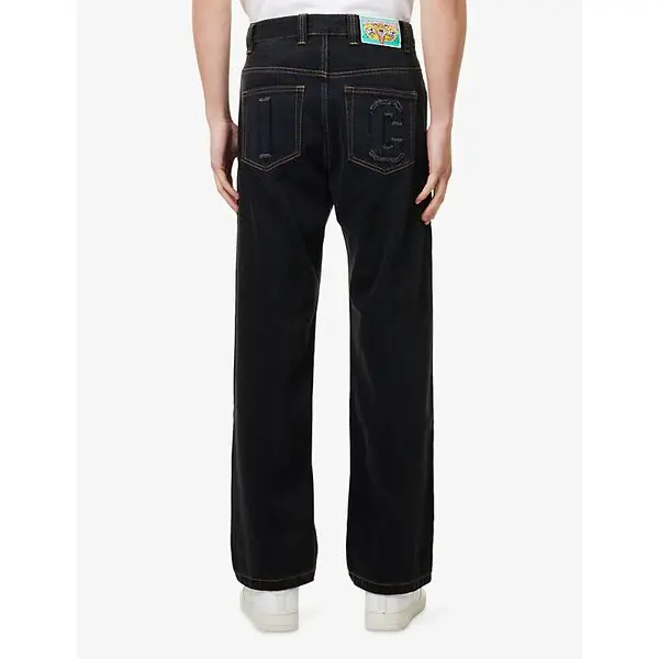 ICECREAM Running Dog Double Scoop Straight-leg Denim Jeans