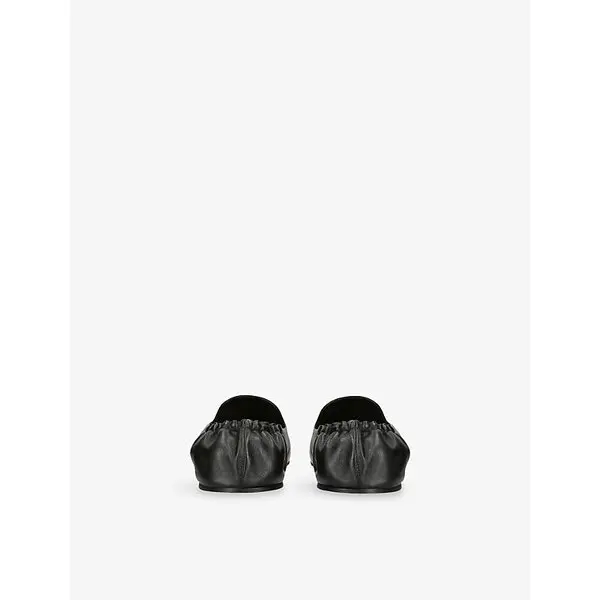 THE ROW Casa Leather Slipper