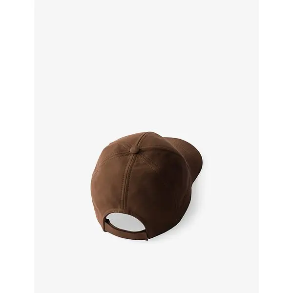 Prada Branded Panelled Cotton-twill Baseball Cap