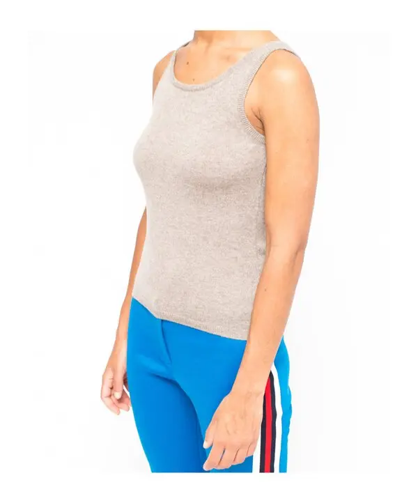 Lela Rose Crew Neck Vest