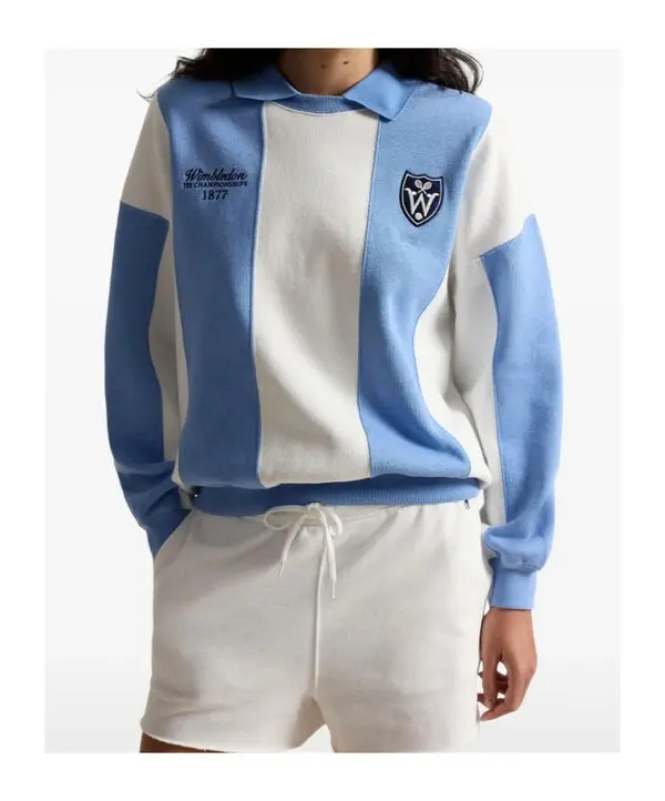 Polo Ralph Lauren Striped Panelled Polo Top