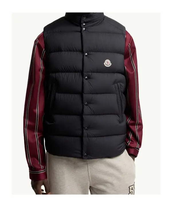 Moncler Tibb Down Gilet - Blue