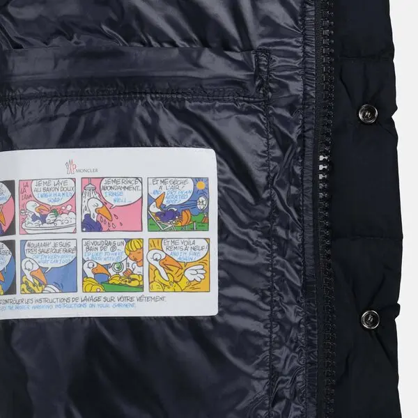 Moncler Tibb Down Gilet - Blue
