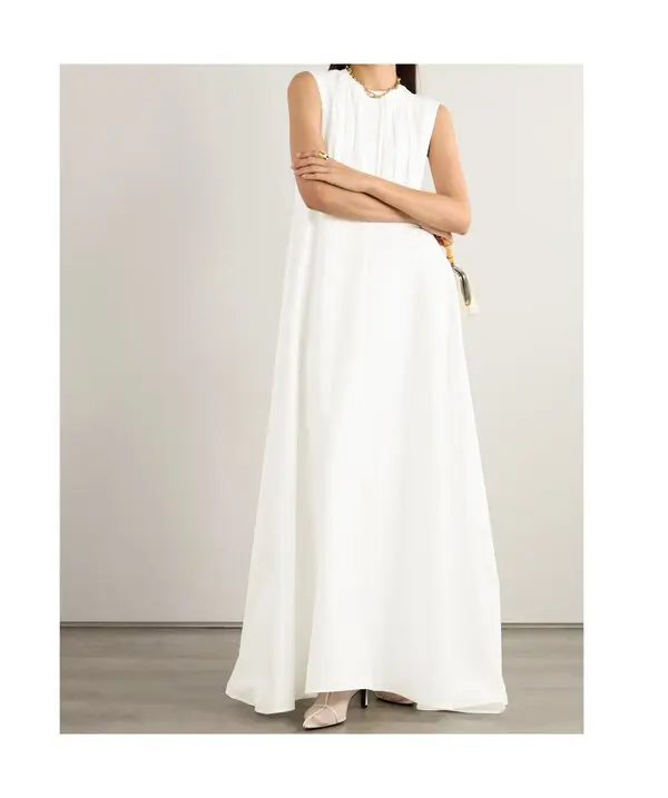 JIL SANDER Pleated Sleeveless Dress