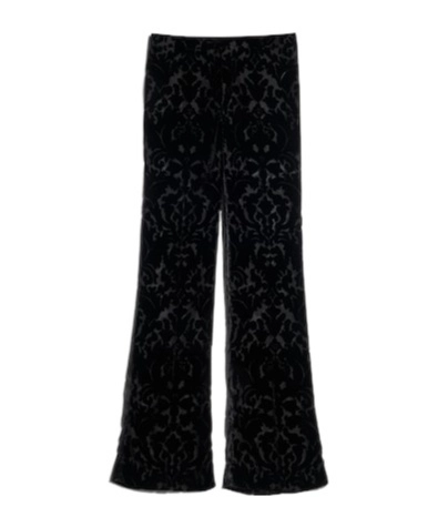 Gucci Floral Damask Wide Leg Pants
