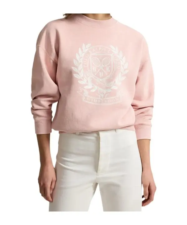 Polo Ralph Lauren Wimbledon Crest-embroidered Sweatshirt