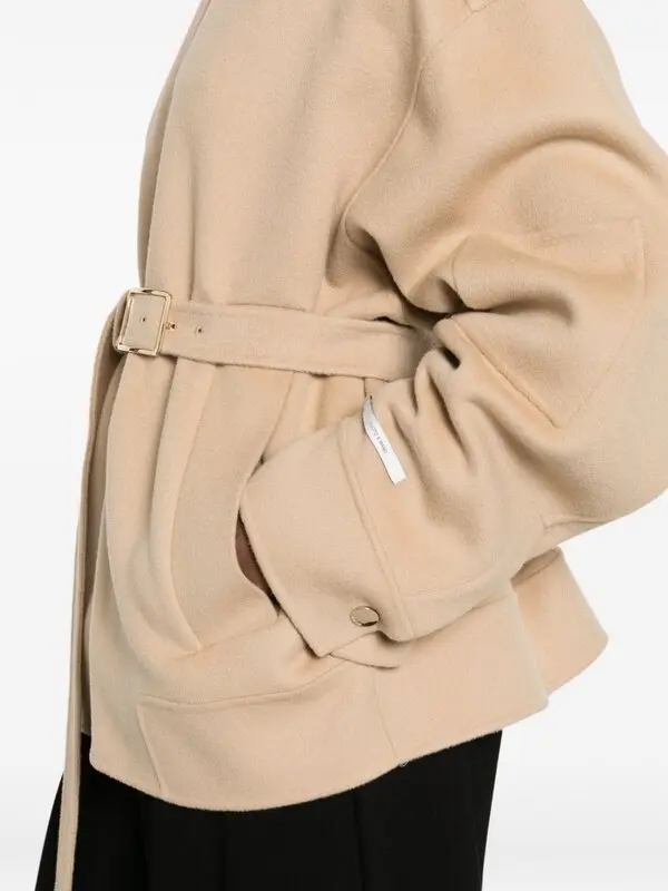 Sportmax Agora Belted Zip-up Jacket