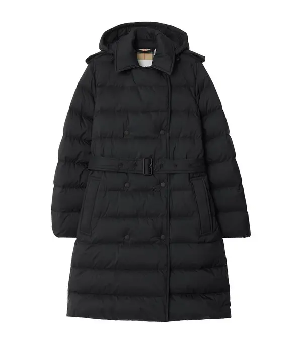 Burberry Hooded Puffer Coat