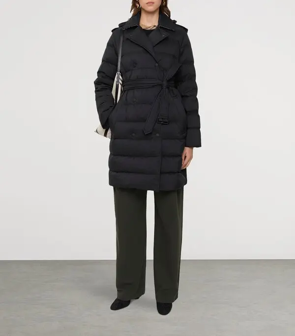 Burberry Hooded Puffer Coat