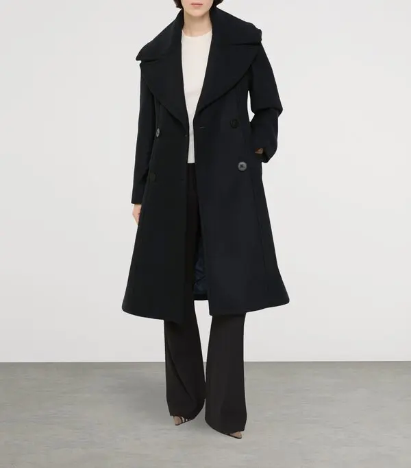 Burberry Wool Tailored Coat