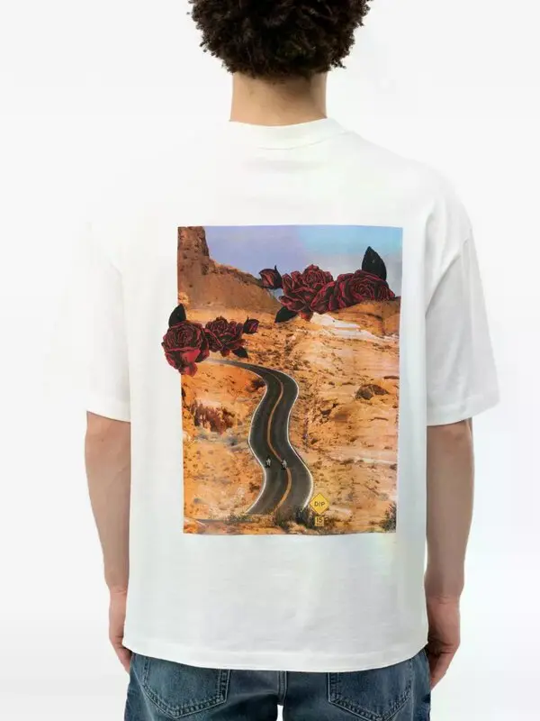 Hugo Graphic-print T-shirt - Neutrals
