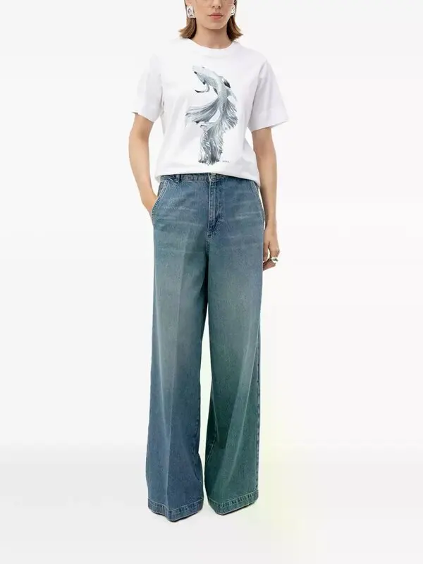BOSS Fish Print T-shirt