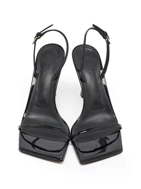 Amina Muaddi Maya Ankle Strap Sandals