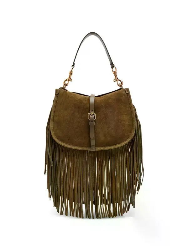Etro Suede Shoulder Bag