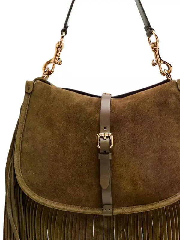Etro Suede Shoulder Bag