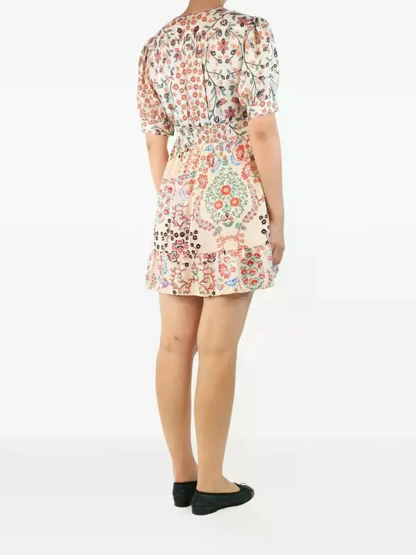 Ba&sh Floral Print Mini Dress