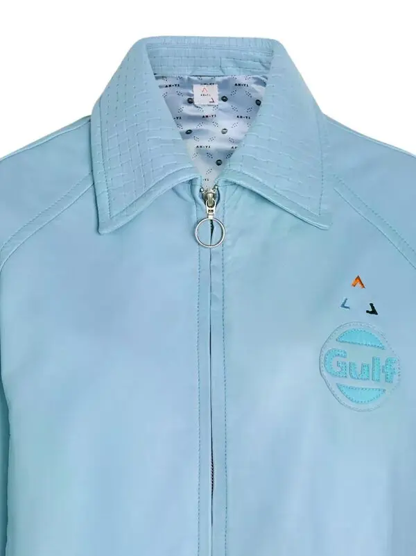 AN-Y1 Leather Zip-up Jacket
