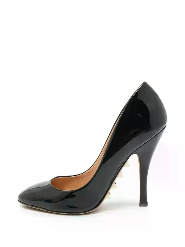 Valentino Garavani Rockstud Leather Pumps - Black
