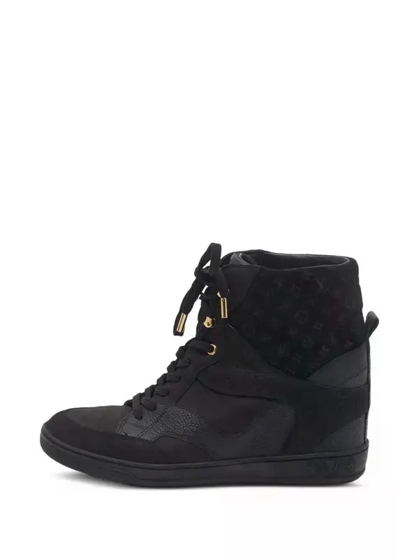 LOUIS VUITTON Millenium Monogram Low-top Sneakers - Black