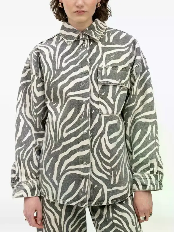 Hugo Zebra Print Shirt