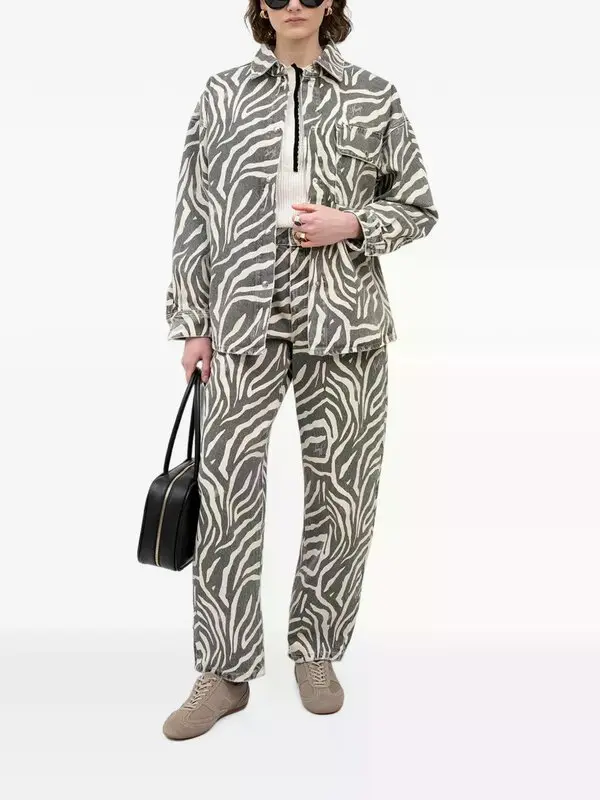 Hugo Zebra Print Shirt