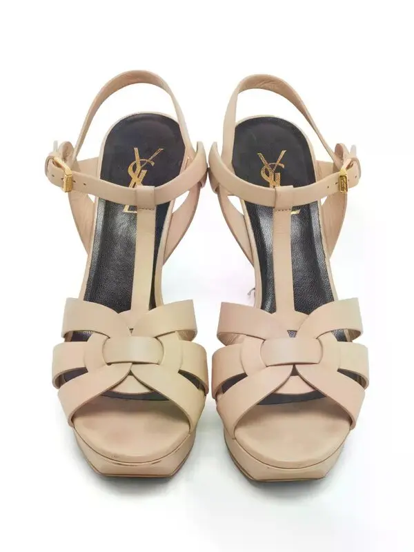 Saint Laurent Tribute Leather Sandals