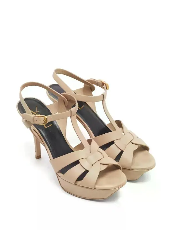 Saint Laurent Tribute Leather Sandals