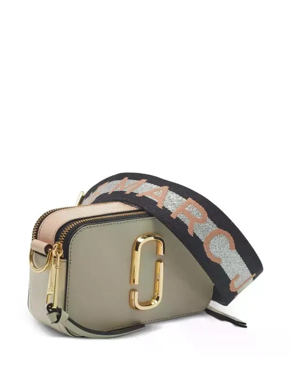 Marc Jacobs Snapshot Saffiano Leather Crossbody Bag - Grey