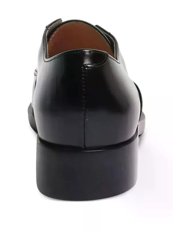 GIANVITO ROSSI Leather Slip-on Oxford Shoes
