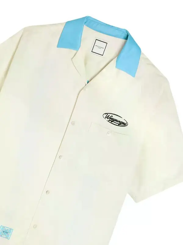WOOYOUNGMI Logo-patch Shirt