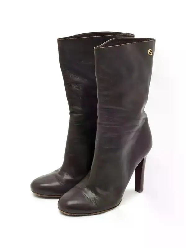 Gucci Leather Ankle Boots