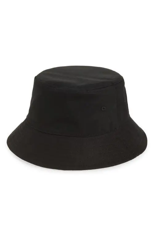 OPEN EDIT Twill Bucket Hat - Black