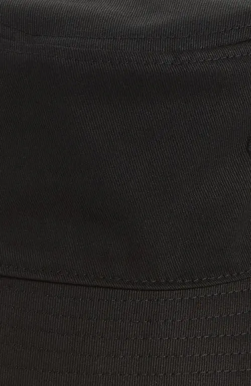 OPEN EDIT Twill Bucket Hat - Black
