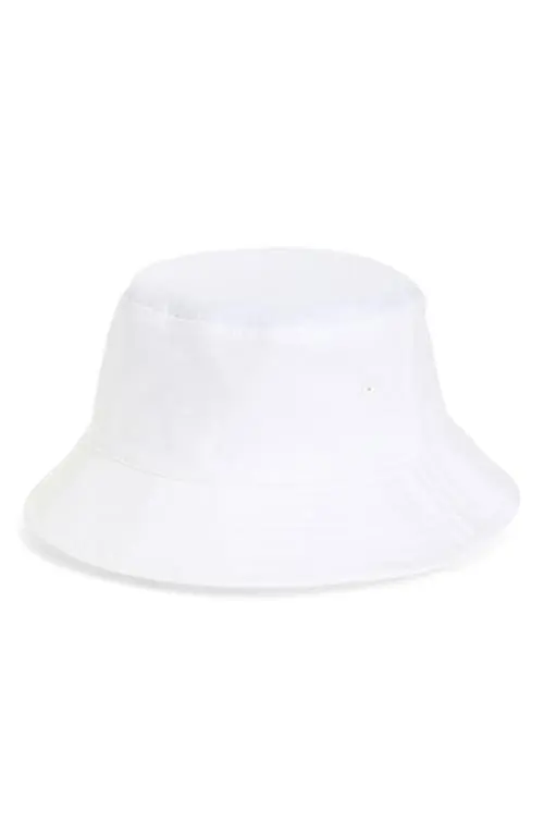 OPEN EDIT Twill Bucket Hat - White